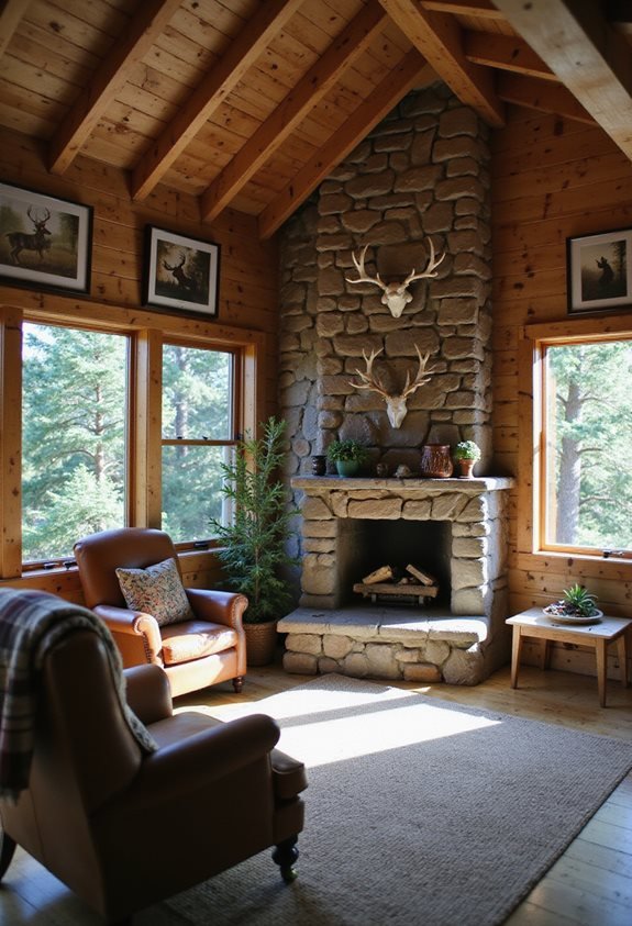 Hunting Cabin Decor Ideas for a Rugged Yet Comfortable Look